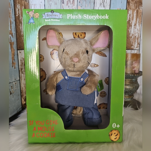 Zoobies | Toys | If You Give A Mouse A Cookie Plush Storybook Zoobies ...
